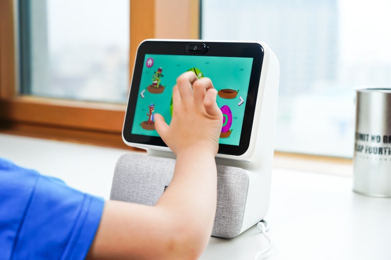 누구 네모 NUGU nemo 보고 듣는 인공지능 AI 스피커, 핑크퐁도 본다! : 네이버 블로그