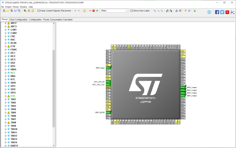 [STM32 HAL] Power Save Mode (Sleep, Stop, Standby) : 네이버 블로그