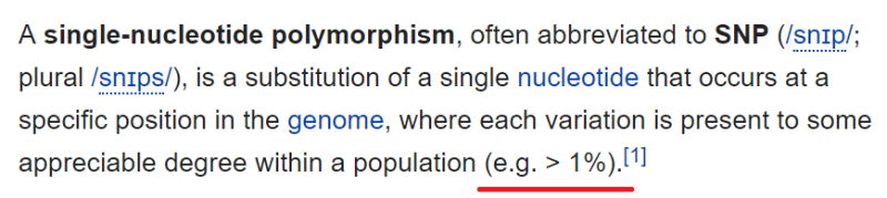 [생물정보학 기초] SNP VS. SNV 완벽 비교 분석! : 네이버 블로그