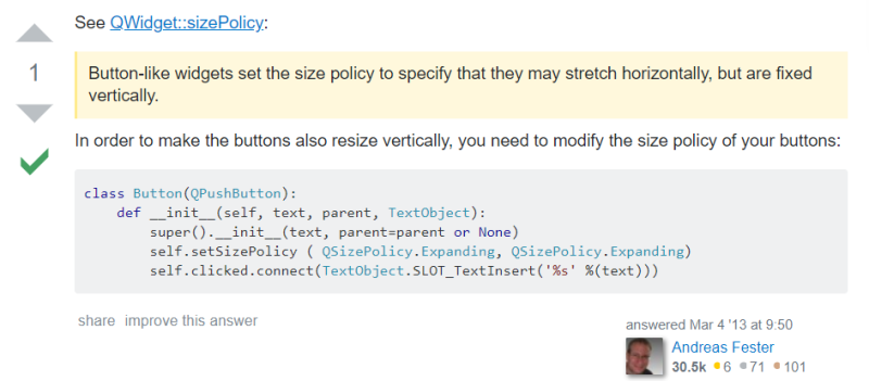 PyQt5 파이썬, QGridLayout 안에서 Qpushbutton 크기 변경하는 방법 - 그리드레이아웃에서 버튼 크기 변경 ...
