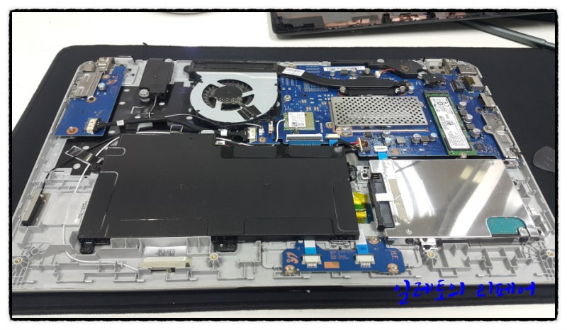 삼성동 컴퓨터 수리 NT500R5K-K58S 노트북 먼지 청소 분해 : 네이버 블로그