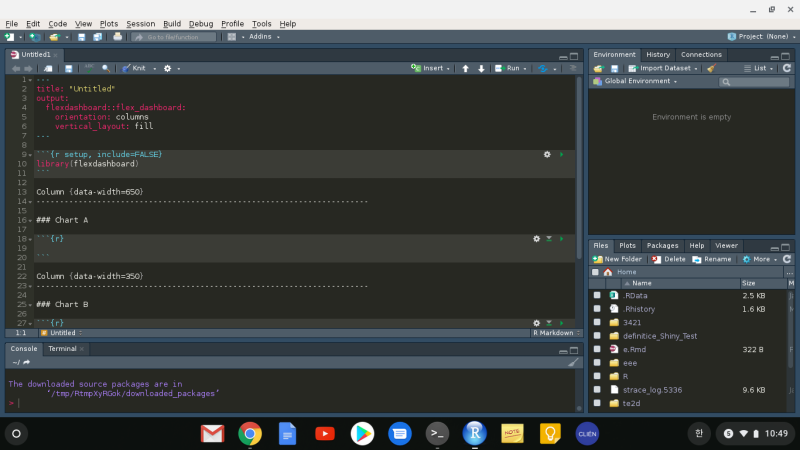 48. 데이터 연동형 문서 만들기(14) - flexdashboard 개요, 설치 및 시작하기 : 네이버 블로그
