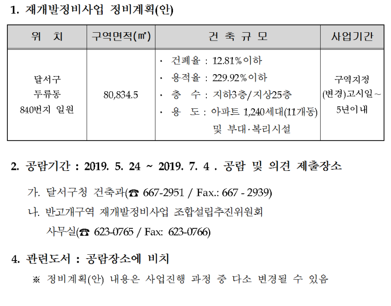 대구달서구 반고개구역 재개발 정비구역지정 준비소식 Fit삼삼 네이버 블로그