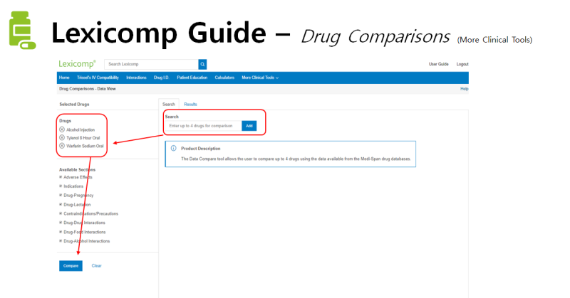 임상약물정보 데이터베이스 Lexicomp Online : 네이버 블로그