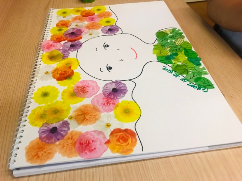 에바 알머슨 작품 따라하기ft 다이소 마스킹테이프 엄마표 미술놀이 네이버 블로그