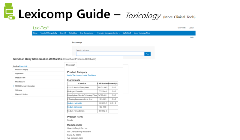 임상약물정보 데이터베이스 Lexicomp Online : 네이버 블로그