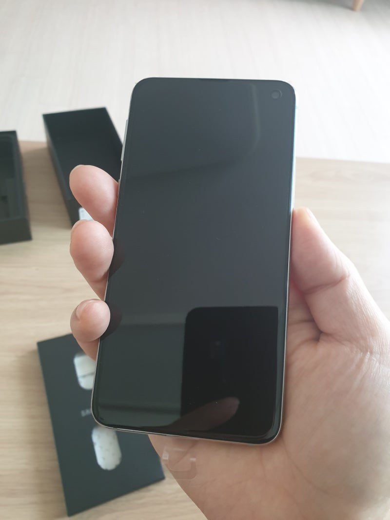 갤럭시S10e 프리즘화이트 자급제 개봉 오픈기 SM-G970N : 네이버 블로그