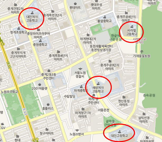 강북 최고의 학군 프리미엄 중계동 은행사거리 네이버 블로그
