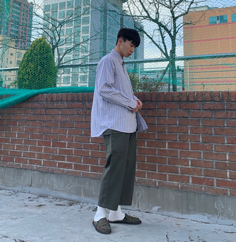 남자 카키색 바지 코디 무난한 코디부터 센스있는 색깔코디까지 네이버 블로그