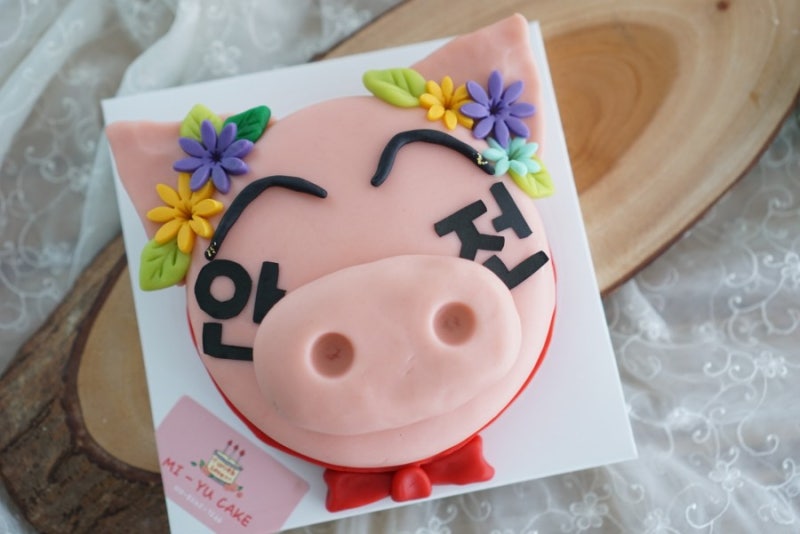 미유케이크 자동차고사돼지머리떡케이크김해진해창원마산용원중리삼계북면진영명지하단부산양산자동차고사용돼지머리떡케이크 네이버 블로그