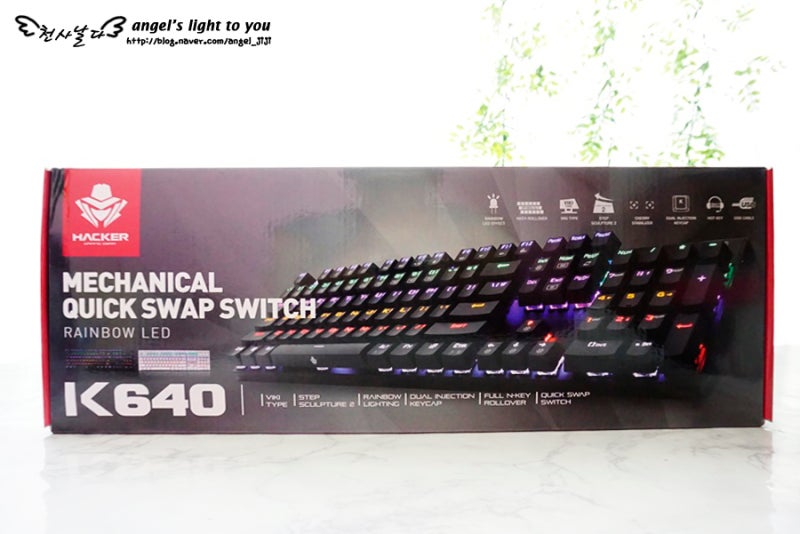 ABKO HACKER K640 해커 게임키보드 샀다~ : 네이버 블로그