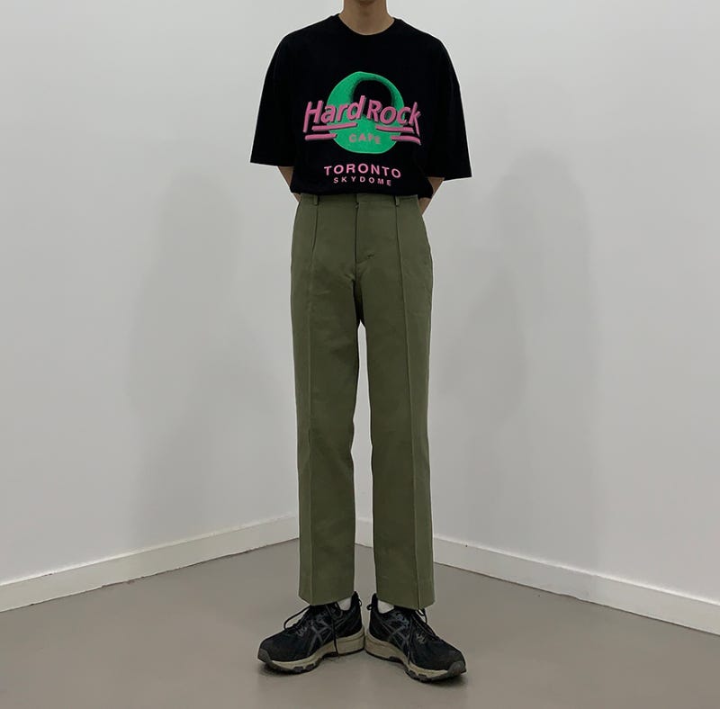 남자 카키색 바지 코디 무난한 코디부터 센스있는 색깔코디까지 네이버 블로그