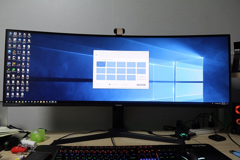 듀얼모니터 대신 삼성 화면분할 Easy Setting Box 프로그램 다운로드 설치 방법 및 후기 : 네이버 블로그