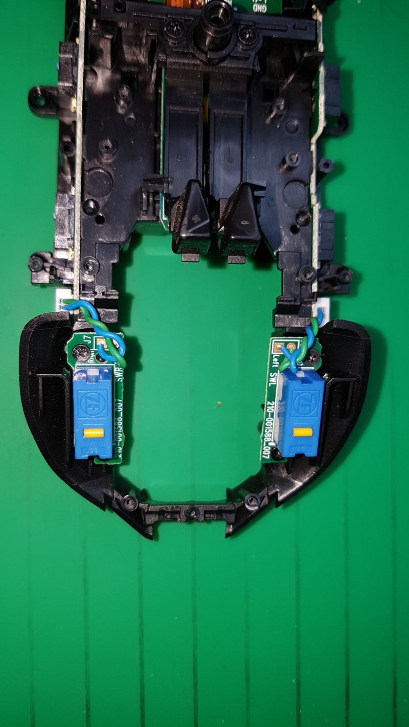 logitech G903 로지텍G903 PMW3366센서교환및 더블클릭스위치교체 옴차50M을 ZF,카일레드,후아노핑크 ...