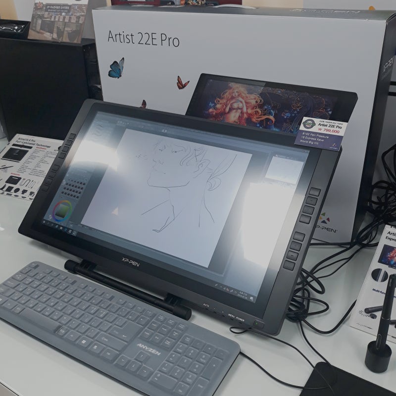 XP-PEN 한국총판직영 강서점 방문기! 제품 체험후 느낀점 (신도림 테크노마트 2층) : 네이버 블로그