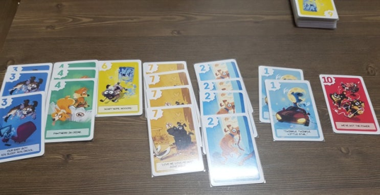 간단 보드게임 플레이일지 와이어트어프 셜록홈즈 신원미상자의비밀 시타델 푸시피쉬 후지플러시