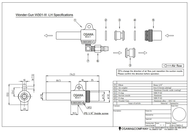 OSWA WONDER GUN W301 SERIES : 네이버 블로그