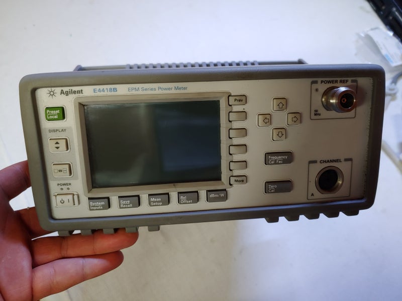 애질런트 파워미터 E4418B / Agilent EPM Series Power Meter : 네이버 블로그