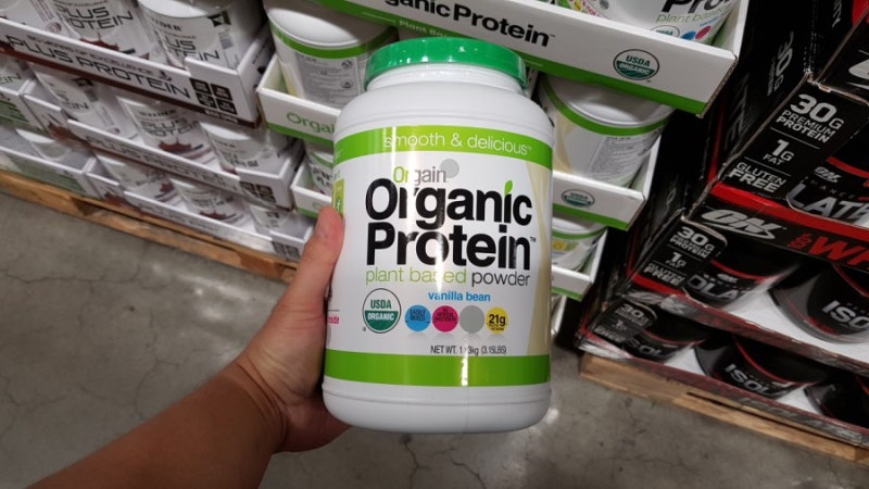 코스트코 보충제 추천. 올게인 오가닉 프로테인. (costco orgain organic protein.) : 네이버 블로그