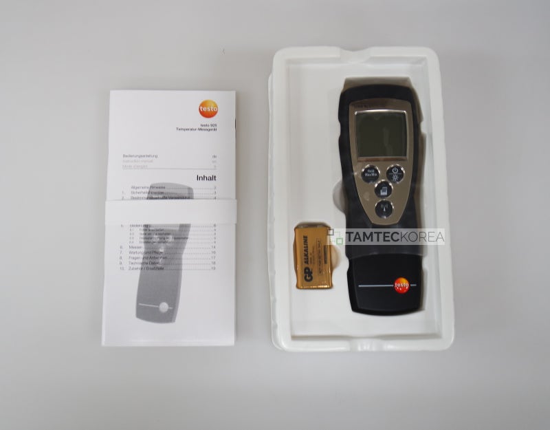 TESTO 925 열전대 온도계/외장 센서 온도계 : 네이버 블로그