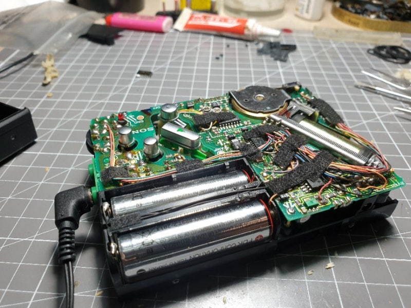 SONY WM-DD100 무도관 워크맨 수리완료 : 네이버 블로그