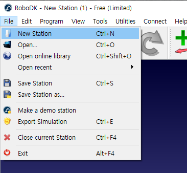 RoboDK 시작하기(Getting Started), Part 1 : 네이버 블로그