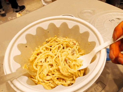 동대문 파스타 배달 "맛하임" 까르보나라 스파게티 매콤하게 맛나게! : 네이버 블로그