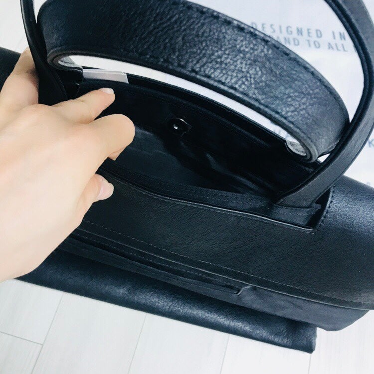 콰니백 사이즈 비교:: 콰니 마이크로백 미듐,라지 후기(착샷포함) : 네이버 블로그