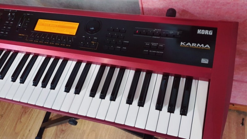 건반중고 코르그 KORG KARMA 신디사이저 [중고건반매입] : 네이버 블로그