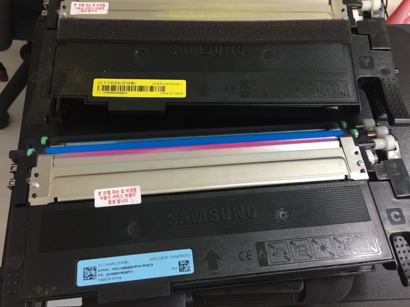 삼성프린터 전사벨트 교체및 정착기 처리후기 모델명 Sl C470fw 네이버 블로그
