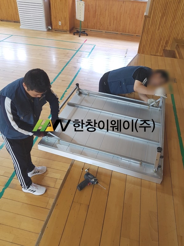 장애인편의시설 이동식경사로 장애인경사로 부천 상동초한창이웨이 네이버 블로그
