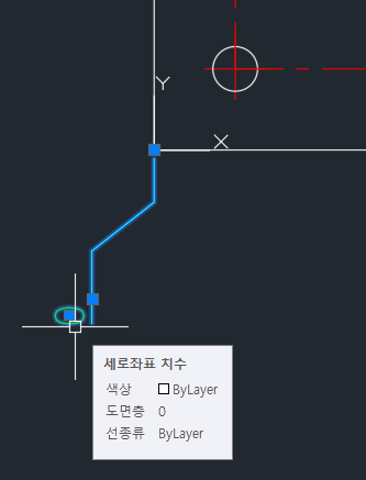 오토캐드 세로좌표(Dimordinate) 치수 기입 명령어 : 네이버 블로그