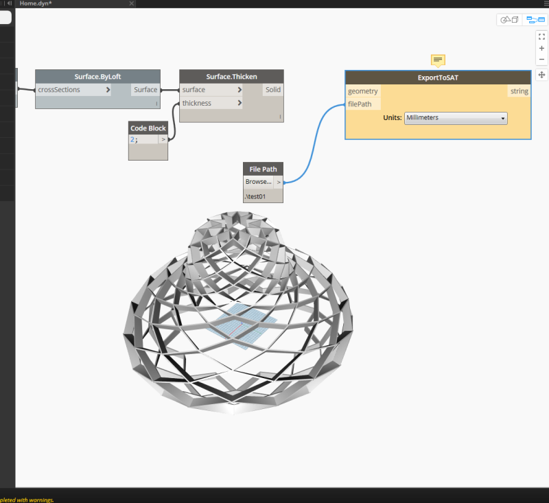 :: Fusion360+Dynamo Studio :: 곡면에 복잡한 구성이 가능 :: - 평촌컴퓨터학원 : 네이버 블로그