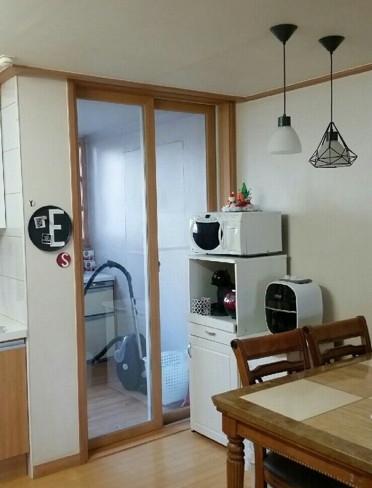 셀프리모델링 평범한 베란다샷시를 프렌치중문 스타일로 리폼하기 네이버 블로그