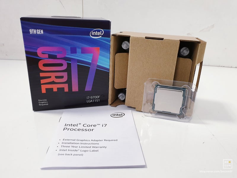 i7 9700F 장착 깔끔한 화이트 LED 튜닝 컴퓨터 : 네이버 블로그