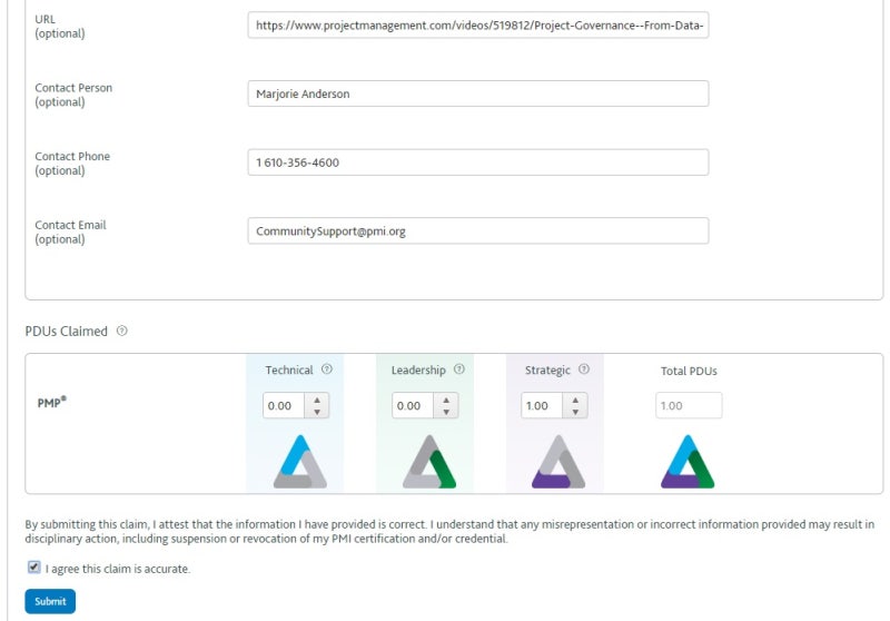 PMP 자격 연장 갱신하기 위해 온라인 강의 webinar로 PDU 획득 : 네이버 블로그