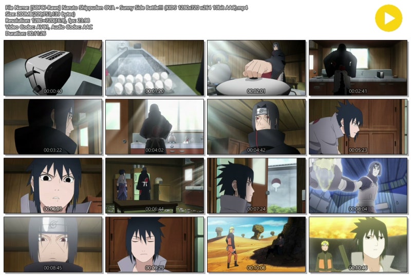 나루토 질풍전 OVA : 써니 사이드 배틀 : 네이버 블로그