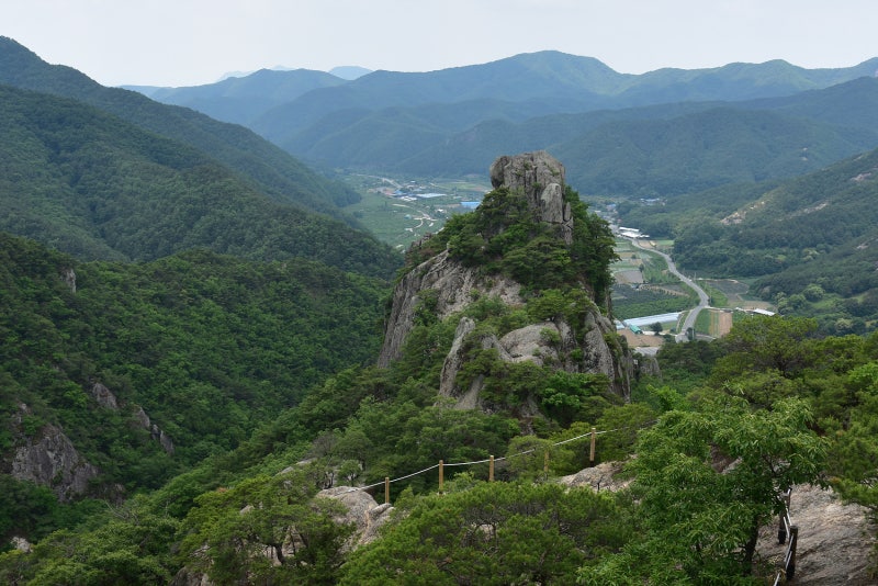 아미산(737.3m) - 방가산(755.8m) - 경북 군위 : 네이버 블로그