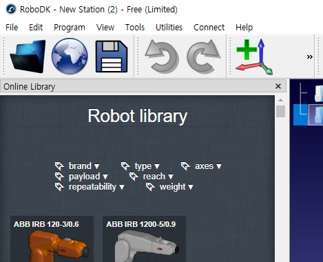 RoboDK 시작하기(Getting Started), Part 1 : 네이버 블로그