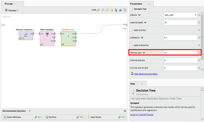 RapidMiner 데이터 초간편 분석 7편 - 의사결정나무(Decision Tree) 모델링 : 네이버 블로그