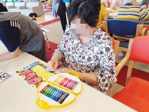 시니어데이케어주은원주센터 미술프로그램 협동화 원주노인주간보호센터 네이버 블로그
