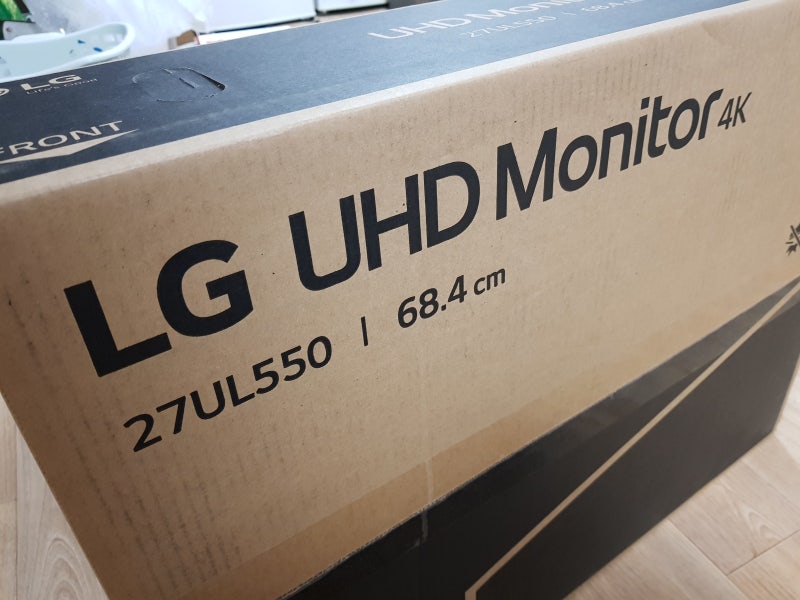 프리싱크 탑재 LG 가성비 27인치 4K 모니터 27UL550 리뷰 : 네이버 블로그