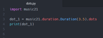 Python music21.duration.Duration().dots : 네이버 블로그