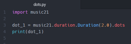 Python music21.duration.Duration().dots : 네이버 블로그