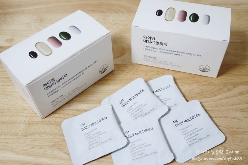 건강기능식품 에이엠 데일리 멀티팩으로 간편하게 섭취해요 네이버 블로그