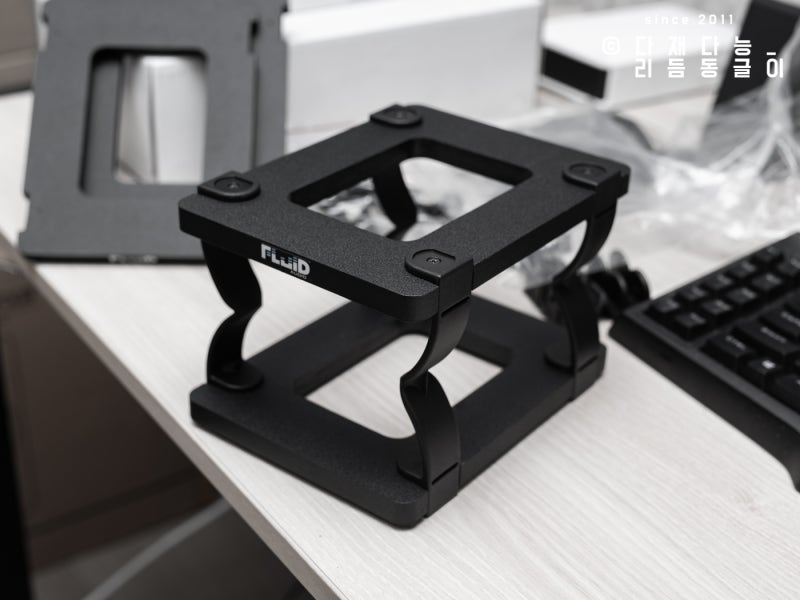 플루이드 오디오 DS5, 아이소어쿠스틱 ISO-155 스피커 스탠드 / FLUID AUDIO DS5, IsoAcoustics ...