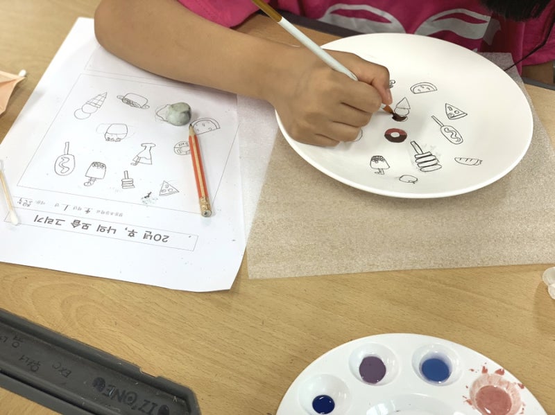 사천 정동초등학교 두드림학교 진주 도자기핸드페인팅공방 마마스핸즈 네이버 블로그