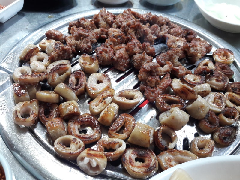 25시참숯구이 광주 북구 양산동 맛집 돼지막창 오돌뼈 잔치국수 곱빼기 네이버 블로그