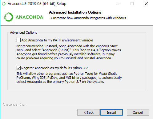 Windows10에서 Anaconda 환경설정 하기 : 네이버 블로그