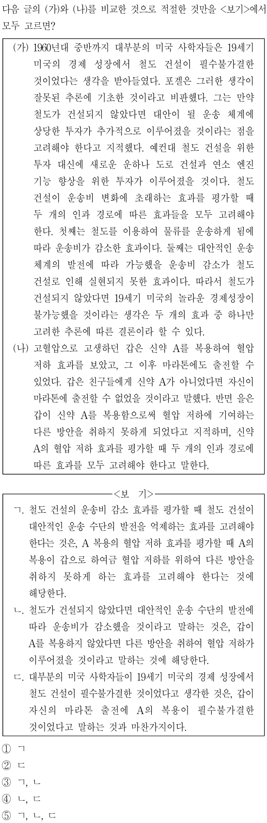 Psat 기출문제 해설 2019년 언어논리 15번가책형 반사실적조건문 네이버 블로그